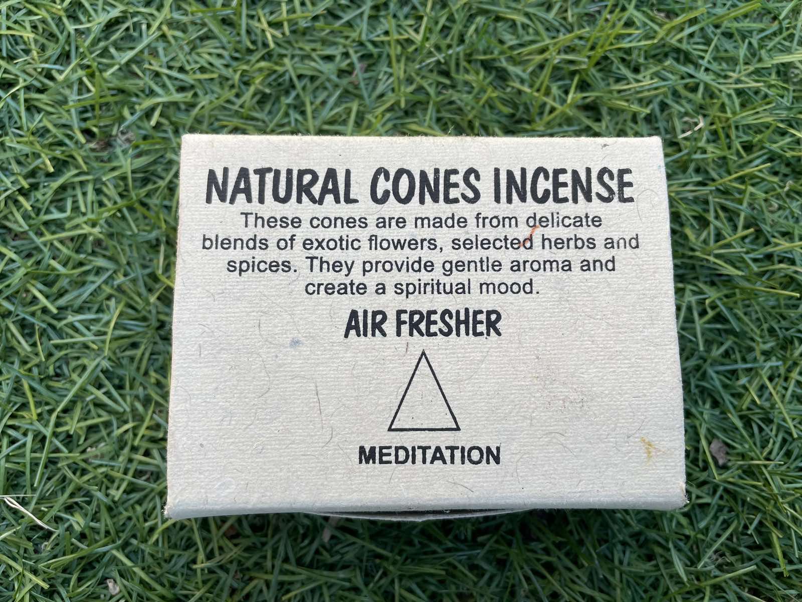 Natural Cones Incense-25 Cones with Stand – Peace Eye Trade